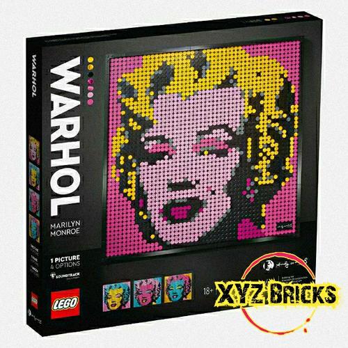Promo LEGO 31197 - ART Andy Warhol's Marilyn Monroe Cicil 0% 3x - Kab ...