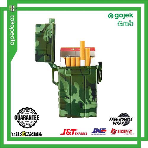 Jual Kotak Rokok + Korek Api Elektrik Coil Lighter USB Waterproof ONE ...