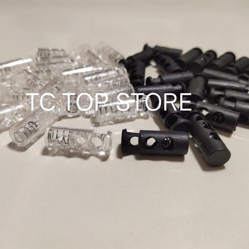 Promo Stoper Botol Plastik (20pcs) / Stopper Tali 2 lubang - bening ...