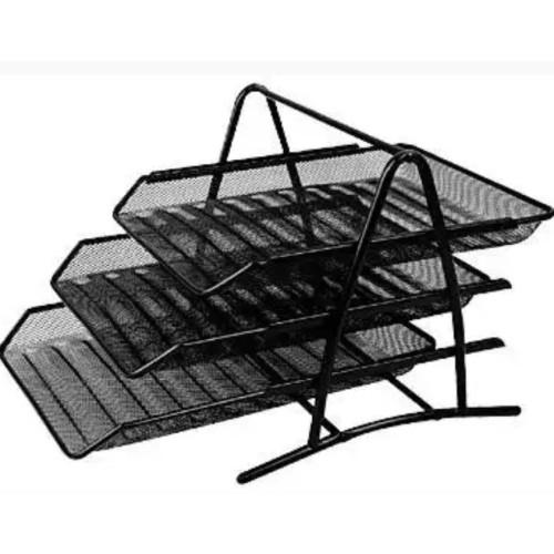 Jual Document Tray/Rak Susun/Letter Tray/Bak surat Besi 3 Susun Vtec ...
