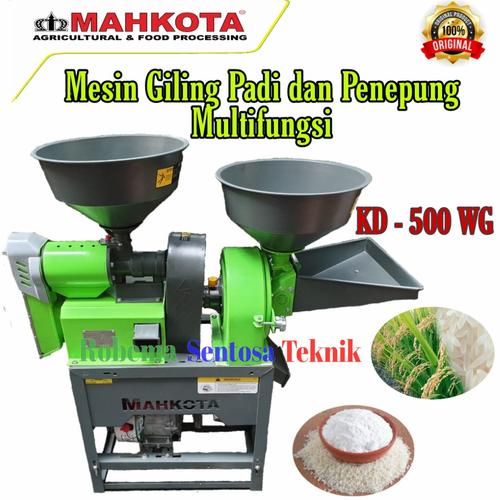 Jual Mesin Giling Padi MAHKOTA KD-500 WG (2 IN 1) Penepung Multifungsi - Jakarta Barat - Robema ...