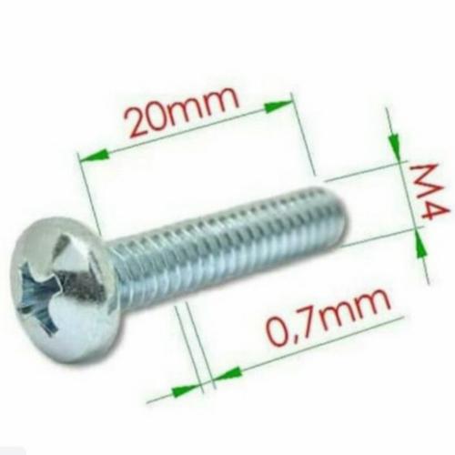 Jual baut mur jp m4 x 20mm per 100 pcs - Jakarta Pusat - ba-co store ...