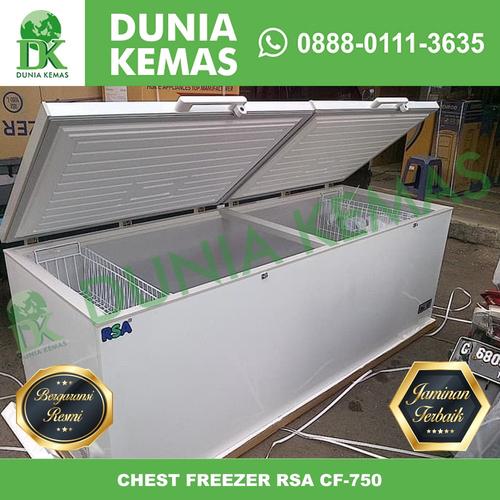 Jual Chest Freezer RSA CF-750 Pendingin Makanan Cocok Untuk Frozen Food ...