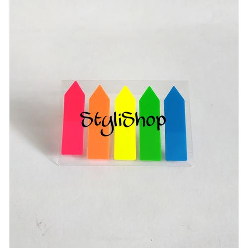 Jual Sticky Note Panah 5 Warna Merek Vis1, Stick Marker, Penanda Buku ...