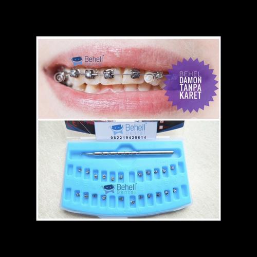 Jual BRACKET BEHEL DAMON SISTEM METAL USA : SELF LIGATING . DAMOND ...