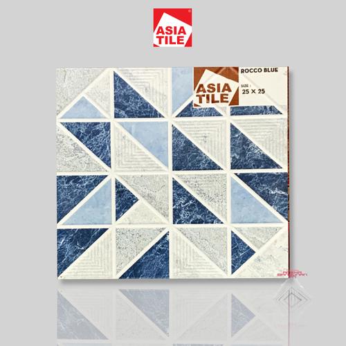 Jual Keramik Lantai Asia Tile KW A - Rocco series 25cm x 25cm - Abu-abu ...