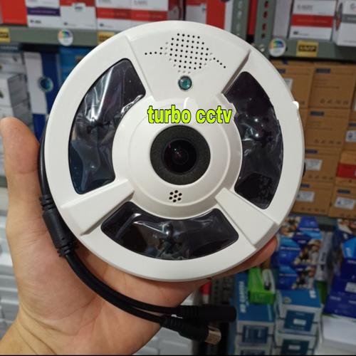 Jual Camera Cctv 3D Panoramic Camera AHD 360 Derajat Full HD 3 MP ...