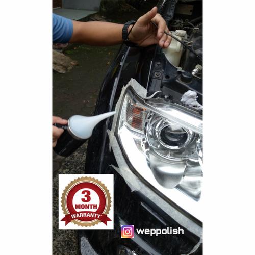 Jual jasa poles coating lampu mobil 2 Layers jabodetabek garansi 3 bln ...