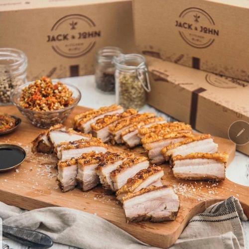 Jual BABI KRIUK JACK N JOHN BOX LARGE - Jakarta Pusat - Jack & John Kitchen | Tokopedia
