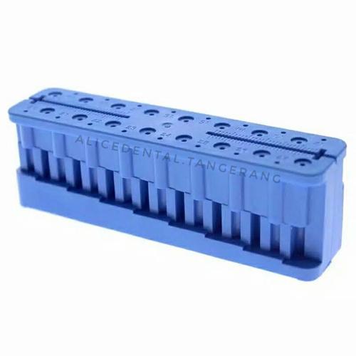 Jual Endo block ruler measuring file holder endodontic endoblock ...