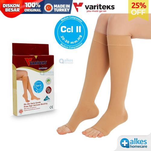 Jual Stocking Varises - Variteks Knee High Open Toe (Alat Terapi) Ccl 2 ...