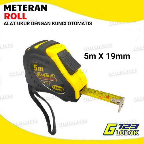 Jual ROLL METER 5M CR-5G12E - Tanpa Bubble - Jakarta Barat - Glodok123 | Tokopedia