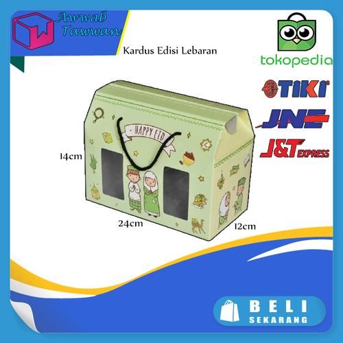 Jual Box Packaging Lebaran/ Dus Toples kue kering Idul Fitri 4 toples ...