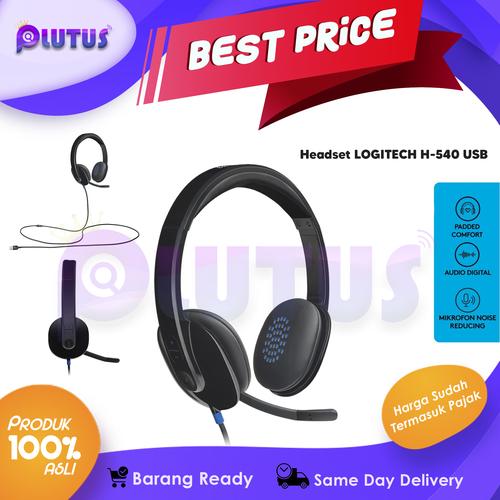 Jual Logitech Headset H-540 USB Computer Headphone H540 - Jakarta Pusat ...