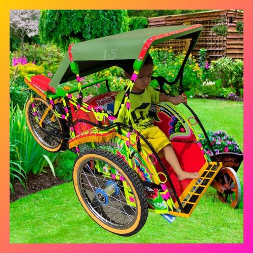 Jual becak mini gowes beca anak tradisional ukuran 20 - 20' - Kab ...