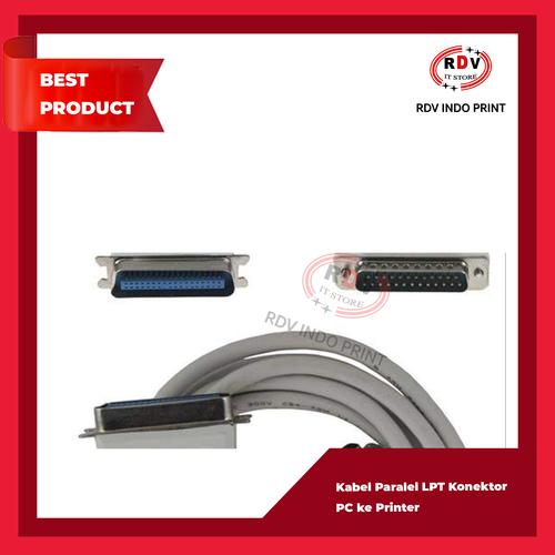 Jual Kabel Paralel Lpt Konektor Pc Ke Printer Kab Sumedang Rdv Indo Print New Tokopedia