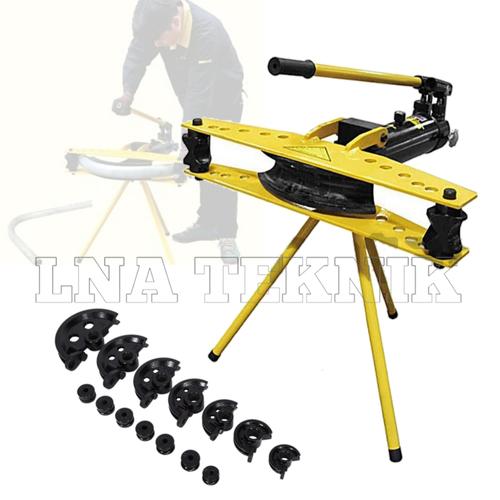 Jual Alat Tekuk Bending Pipa 1/2"_ 2" Hydraulic Pipe Bender Set 2 Inch ...