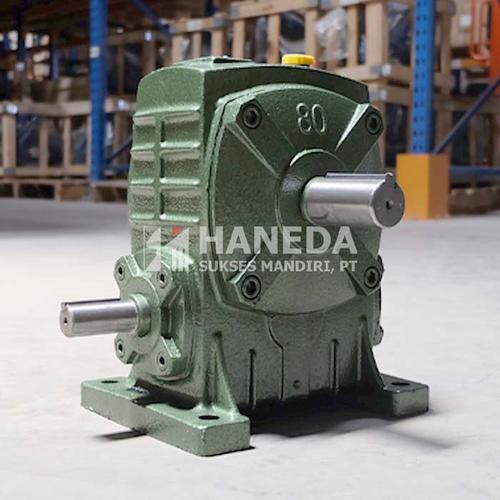 Jual Gearbox Worm Gear Reducer TranzGear WPA 80 - 1:10 - Kota Surabaya ...