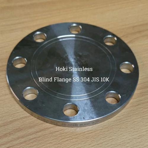Jual Blind Flange SS304 JIS 10K 10"inch / Flange Buta SS304 JIS 10K ...