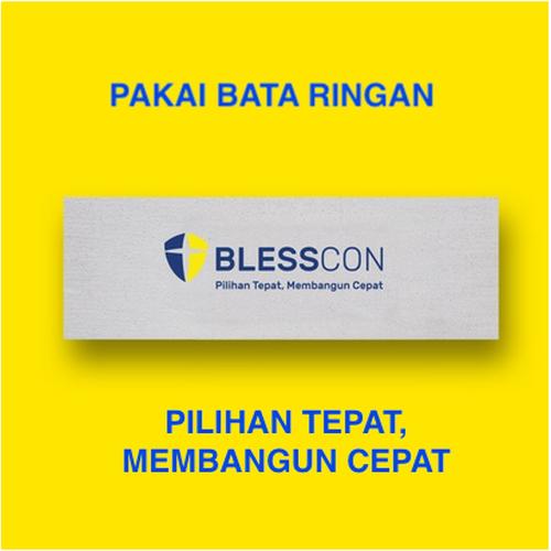 Jual BATA RINGAN BLESSCON HEBEL/AAC 10CM, 5,76M3 (480PCS), FREE ONGKIR ...