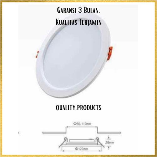 Jual Lampu Downlight Led Panel 8W GERMANY PRODUCT PREMIUM GARANSI 3BLN ...