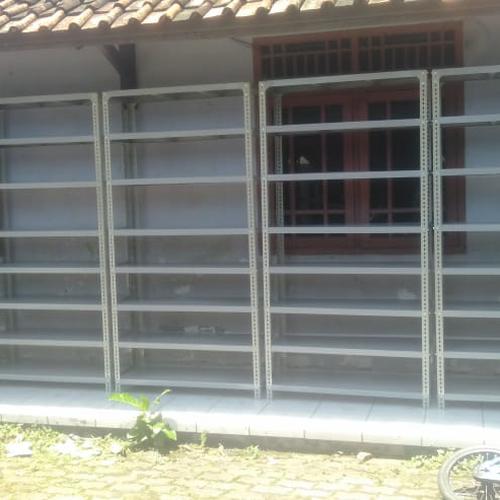 Jual Rak besi lubang 8 susun tiang tebal Tinggi 2 m - Kab. Bogor ...