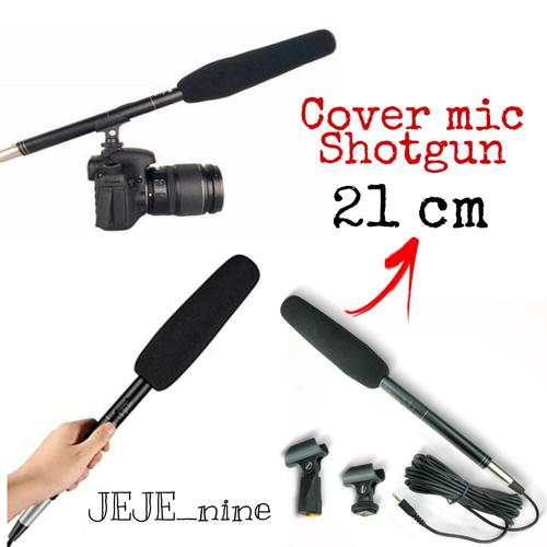 Jual busa shotgun microphone 21cm Busa Busa mic condensor Foam mic ...