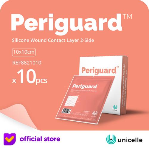 Jual Periguard - Two-side Silicone Contact Layer - 10x10 cm - 1 box ...