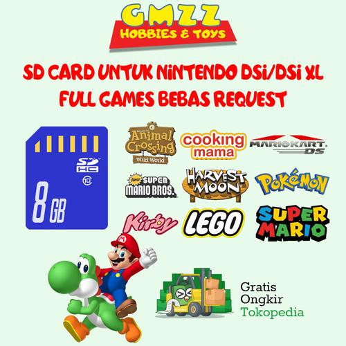 Jual SD CARD UNTUK NINTENDO DSI / DSI XL FULL GAMES BUKAN R4 SDHC R4i ...