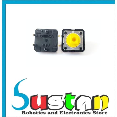Jual PUSH BUTTON OMRON B3F 4055 4P 4 PIN MICRO SWITCH TACTILE 12X12X7 ...