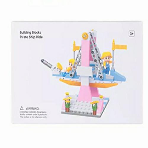 Jual miniso building blocks pirate ship ride / building blocks / miniso ...