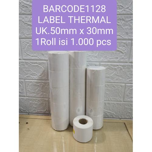 Jual LABEL THERMAL 50X30 - 50 x 30 LABEL LABORATORIUM KLINIK RUMAH ...
