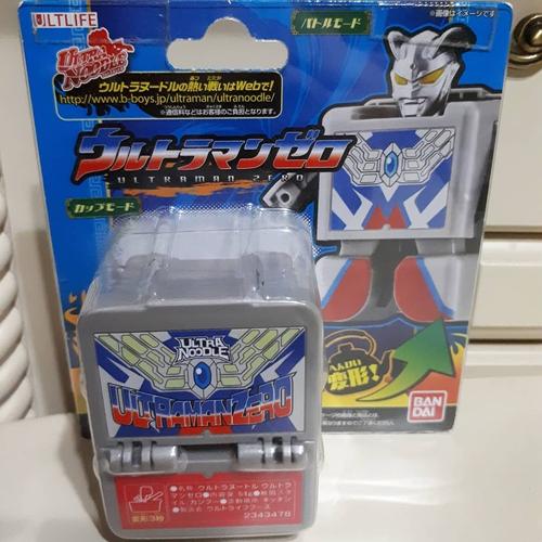 Jual RARE Ultraman Zero Ultra Noodle Bandai Mainan Langka Mie Mi Instan ...