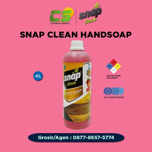 Jual SNAP CLEAN - HANDSOAP / HAND SOAP 1 LITER/GALON (MURAH ...
