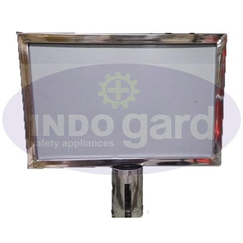 Jual Sign board frame Tiang antrian stand papan poster signage ...