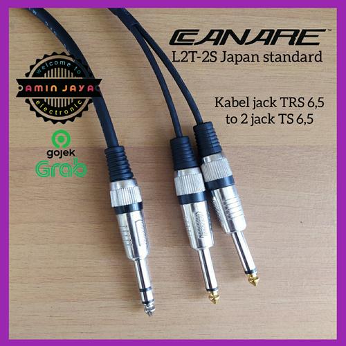 Jual Kabel jack trs akai stereo to dual jack akai mono 1 meter - Kota ...