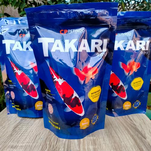 Jual takari fish food pakan ikan koi ikan mas koki dll ukuran 250 gram ...