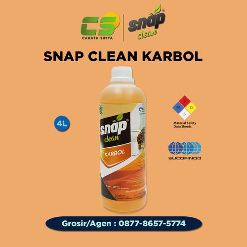 Jual SNAP CLEAN - KARBOL (PEMBERSIH KAMAR MANDI) 1 LITER/BOTOL - cemara ...