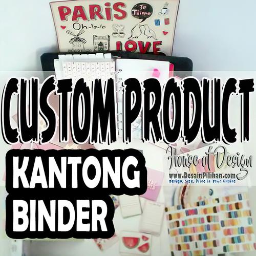 Jual Custom Kantong Binder (Binder Pocket) Semua Ukuran Murah - 2 Ring ...