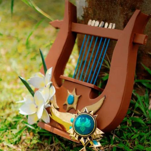 Jual (PO) Prop Cosplay Genshin Impact Venti Tenkuu No Lyre - Kab ...