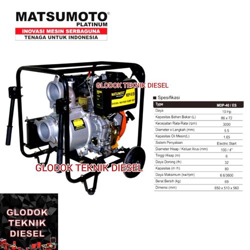 Jual POMPA DIESEL ALKON IRIGASI 4 INCH SOLAR POMPA ALKON DIESEL 4 ...