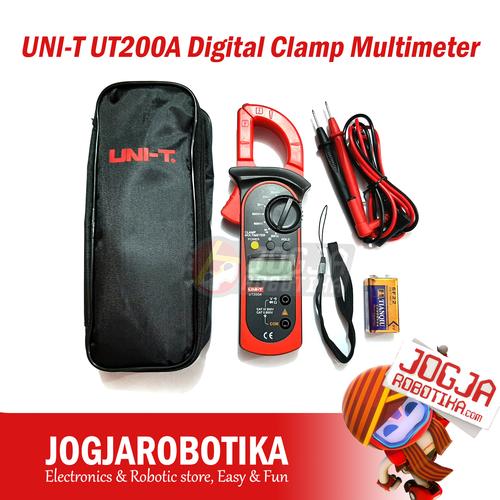 Jual UNI-T UT200A DIGITAL CLAMP MULTIMETER - Kab. Sleman - Jogjarobotika | Tokopedia
