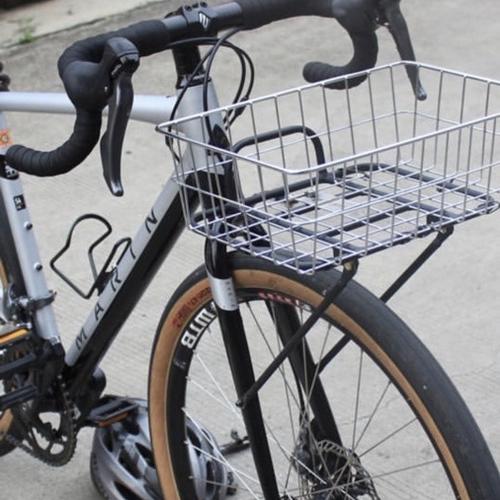 Jual KERANJANG & RAK PANNIER SEPEDA ROADBIKE,TOURING - Putih, Keranjang ...