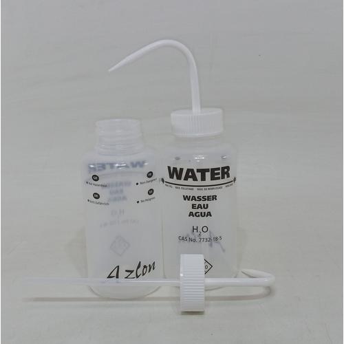 Jual WASH BOTTLE 500mL WATER Botol cuci. Safety Label wash bottle AZLON ...