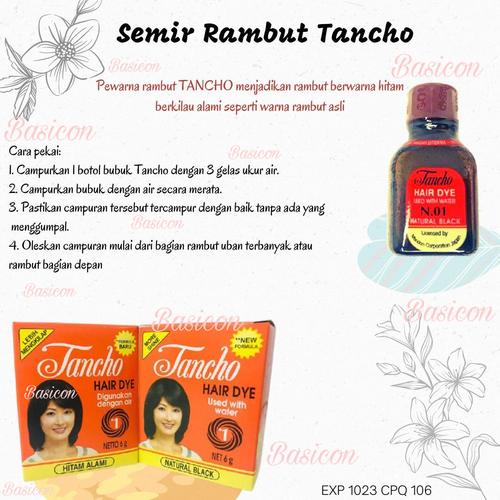 Jual TANCHO SEMIR PEWARNA RAMBUT BUBUK - HAIR DYE POWDER - Kota ...