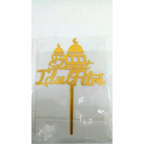 Jual Topper Acrylic Selamat Idul Fitri Masjid Kecil - Jakarta Utara ...