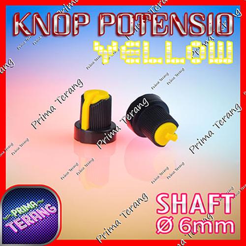Jual Knop Potensio Kuning Tutup Potensiometer Knob Mixer Yellow - Kota ...