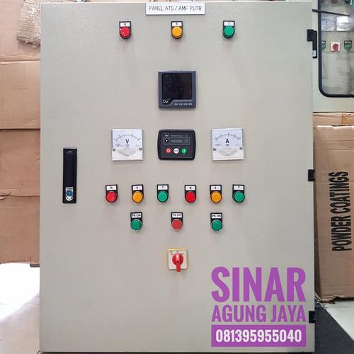 Jual PANEL AUTOMATIC PLN GENSET+MODUL 3P 20KVA + MDP PANEL ATS AMF ...