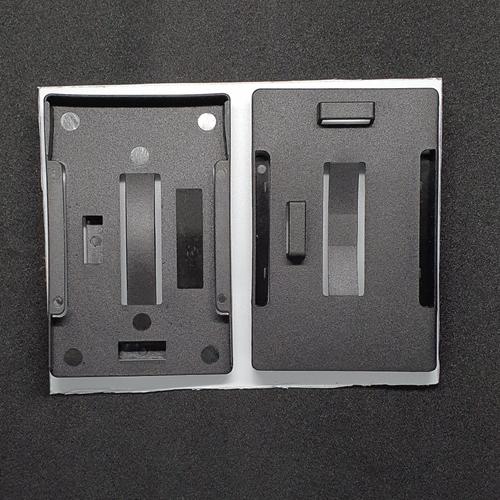 Jual Tempat Frame id Card Holder Casing Id Card Name Tag Holder Plastik ...