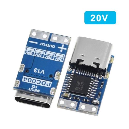 Jual Modul USB-C PDC004 PD2.0/3.0 to DC 20V Power Supply Module Decoy ...